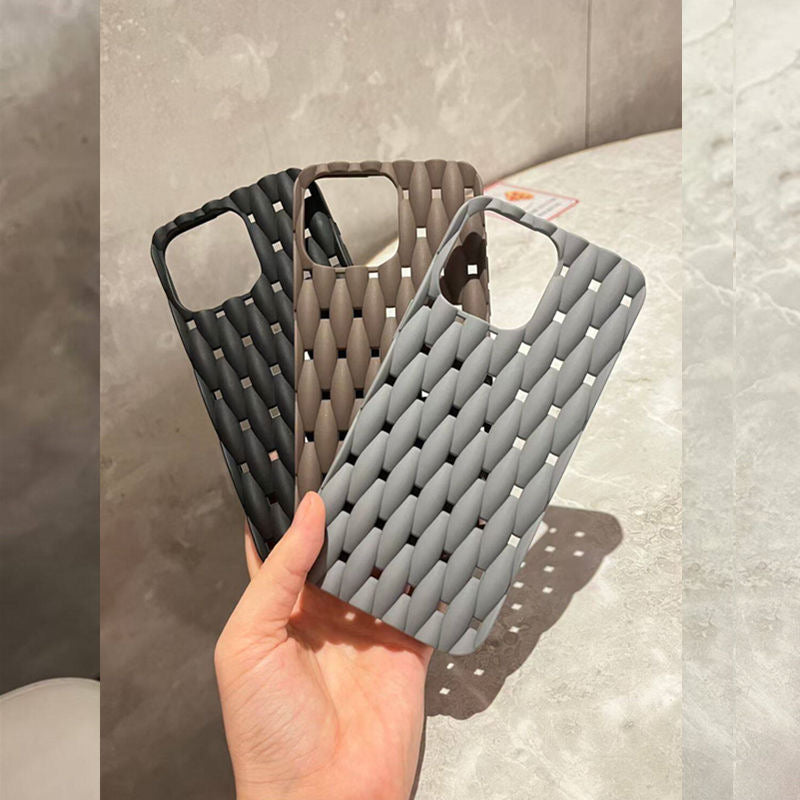 Curve Weave Texture iPhone Cover – Offduty India